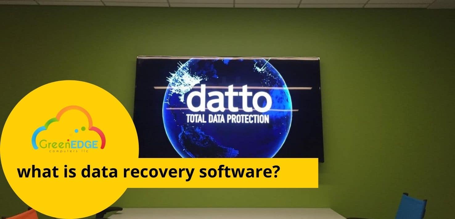 what is data recovery software?